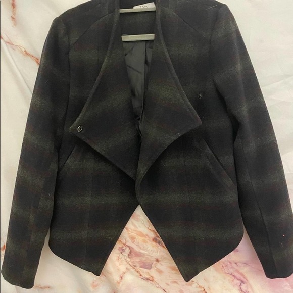 Dex | Jackets & Coats | Dark Striped Dex Jacket | Poshmark